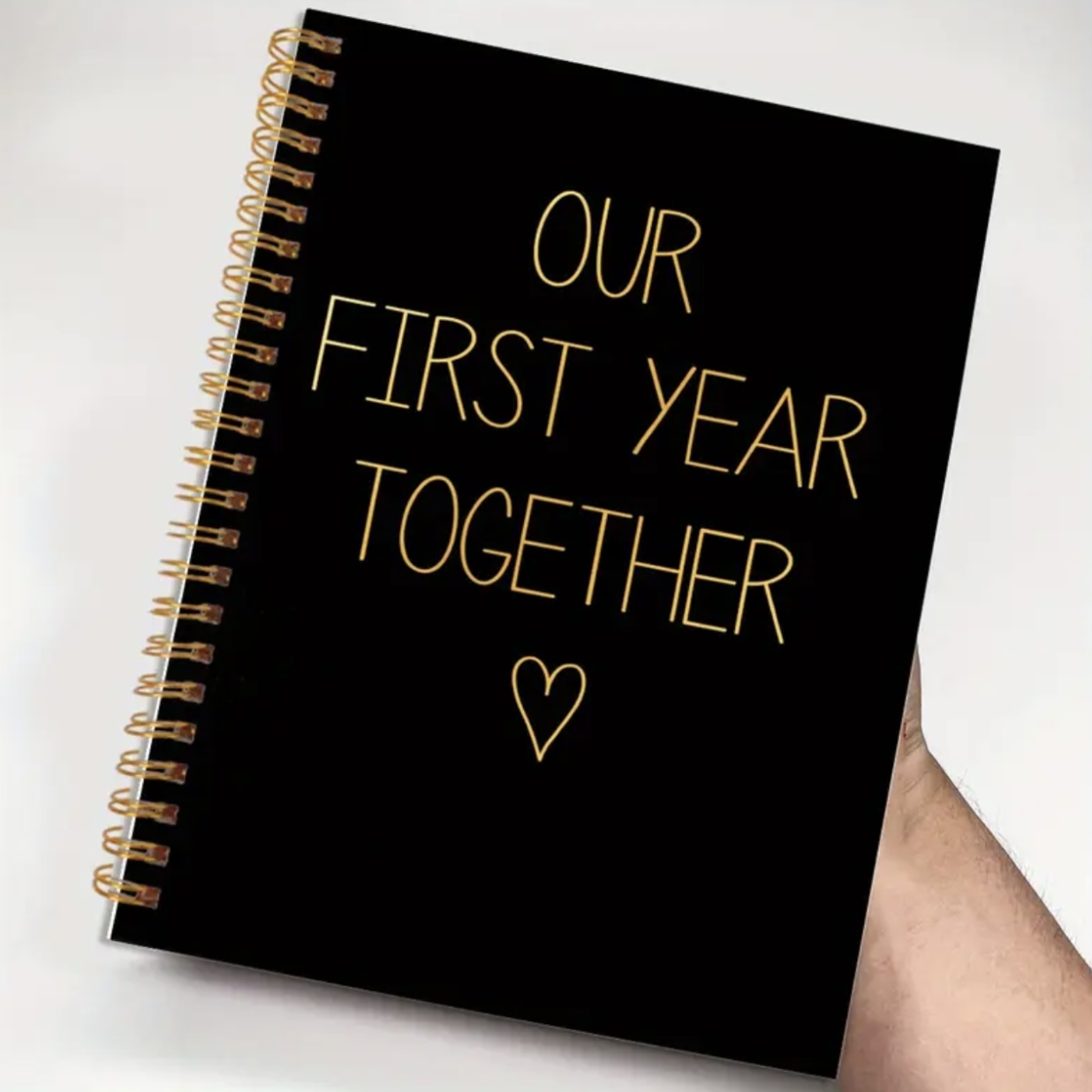 "Our First Year Together" Inspirational Notebook - Mimosa Lifestyle Co
