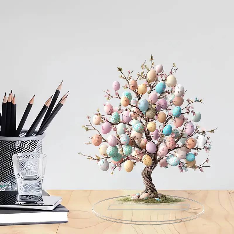 Acrylic Egg Tree Statue - Mimosa Lifestyle Co
